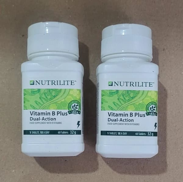 2x Amway Nutrilite??® Vitamin B Plus Dual-Action 60 Tablets | CDON