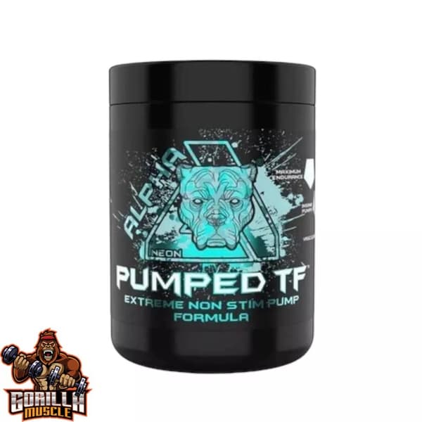 Pumped TF Pre Workout 380g - High Strength Muscle Pump Supplement by ...
