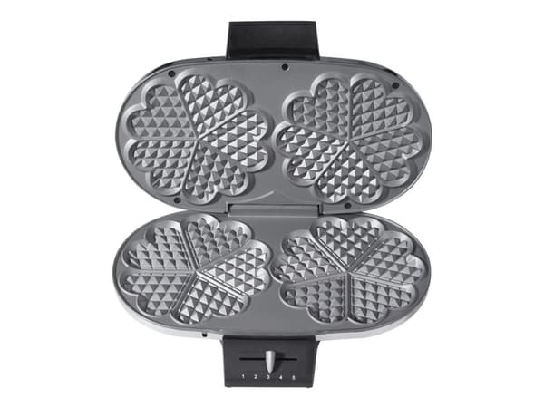 Cloer 1329 - Våffeljärn - 1.2 kW - matt rostfritt stål | CDON