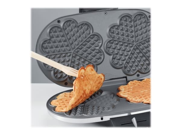 Cloer 1329 - Våffeljärn - 1.2 kW - matt rostfritt stål | CDON