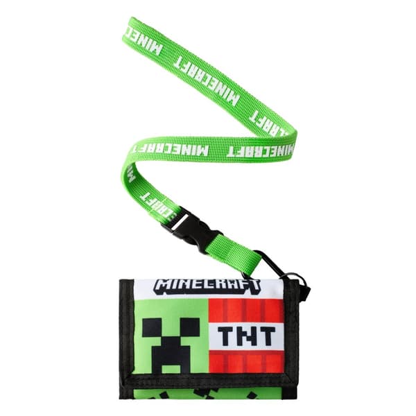 Minecraft TNT Creeper Strap Wallet | CDON
