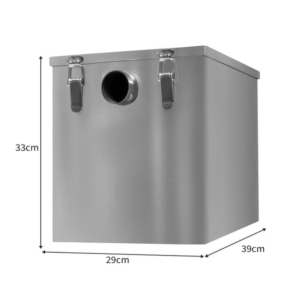 Commercial Grease Trap Under Sink Interceptor Stainless Steel Waste Fat ...