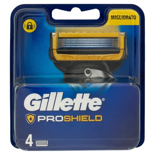 Påfyllnadsförpacking - rakblad Gillette Proshield 4 antal | CDON