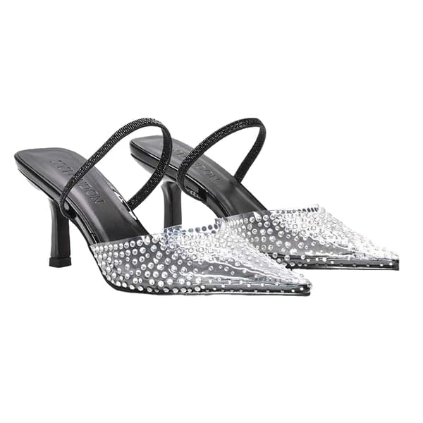 XY London Womens/Ladies Tia Patent Perspex Court Shoes | CDON