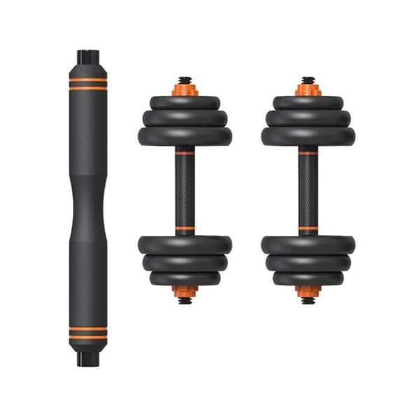 Xiaomi Fed Dumbbell Kit 25 kg - Svart/Orange - Tyngdlyftning ...