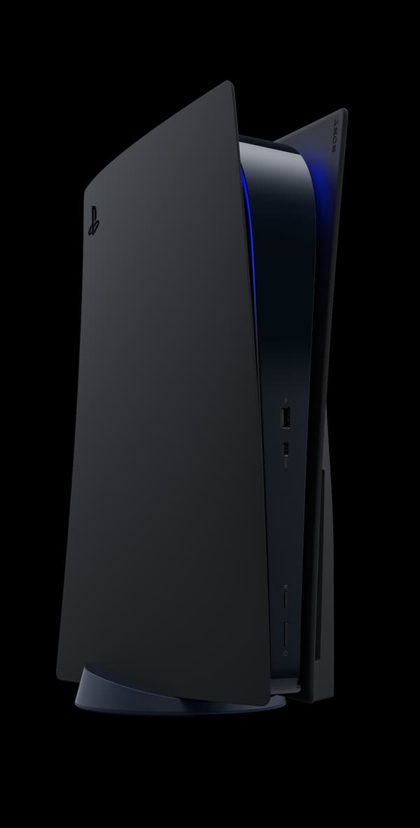 PS5 Console Covers - Midnight Black | CDON