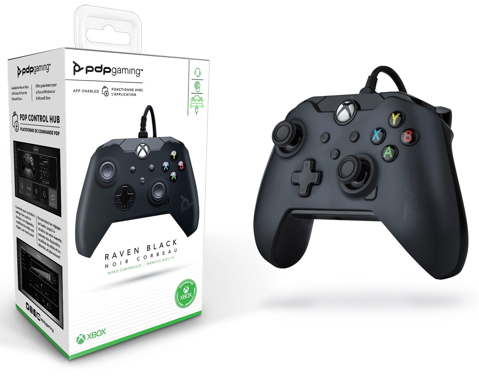 PDP Gaming Wired Controller - Black | CDON