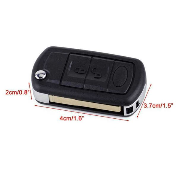 3 Button Flip Key Shell Fob Blade For Land Rover Range Rover Sport LR3 ...