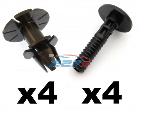 4x BMW Side Skirt & Sill Moulding Trim Plastic Securing Bolt / Pin ...