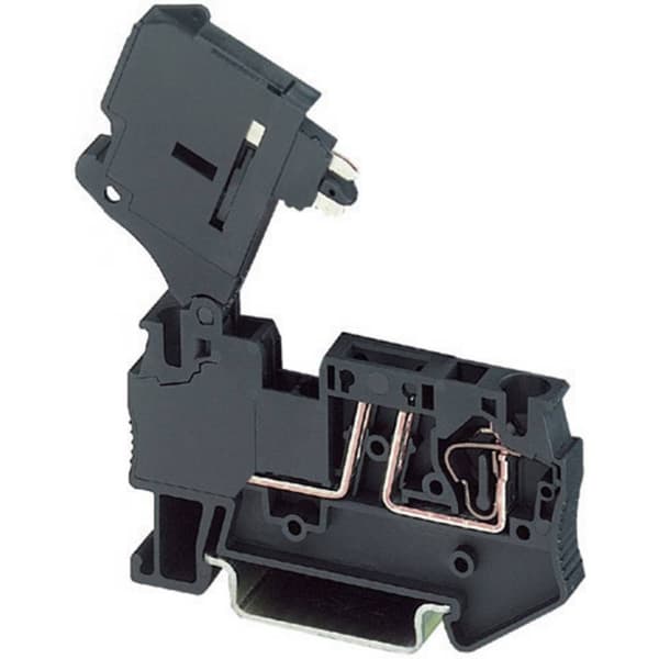 Phoenix Contact 3036547 Säkringsanordningsklämma 6.2 mm Fjäder Svart 1 ...