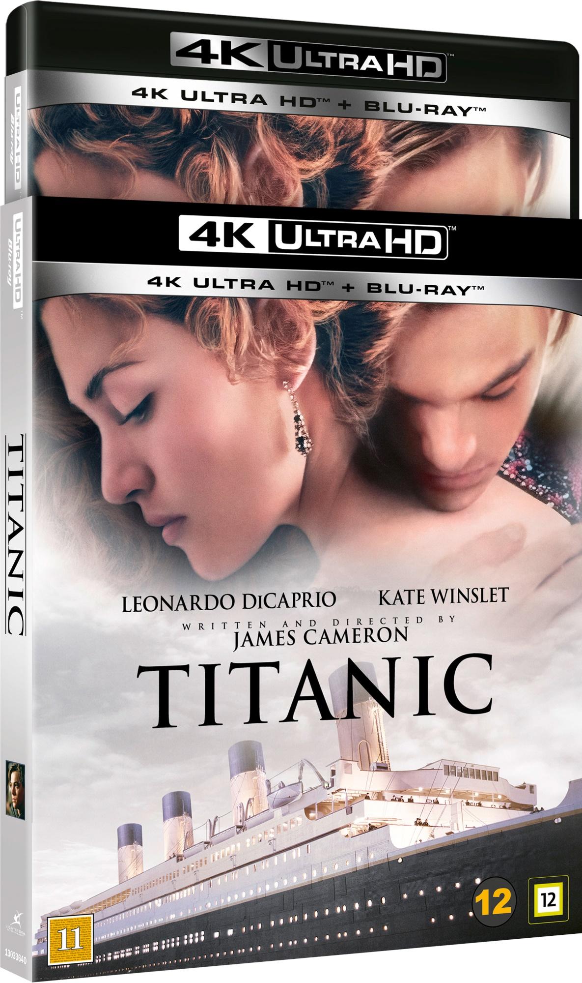 Titanic (4K Ultra HD + Blu-ray) (3 disc) | CDON