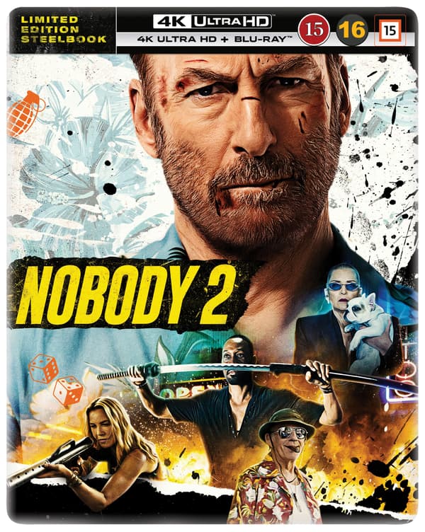 Nobody 2 Limited Edition Steelbook (4K Ultra HD + Blu-ray) (Nordic) | CDON