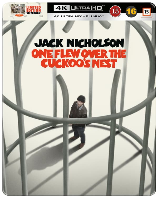 One Flew Over The Cuckoo's Nest Limited Edition Steelbook (4K Ultra HD ...
