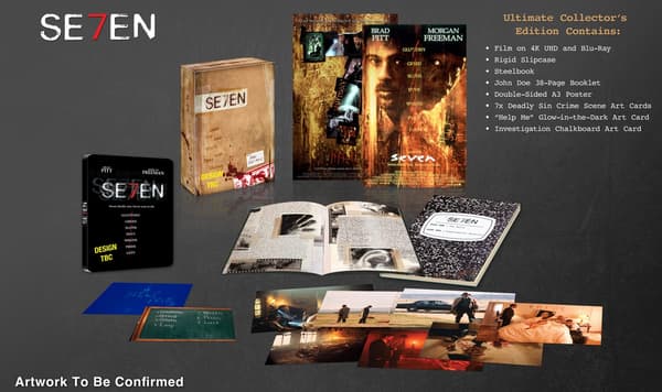 Seven Ultimate Collectors Edition 4k Ultra Hd Blu Ray Cdon