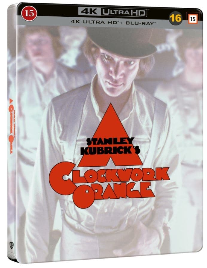 A Clockwork Orange - Limited Steelbook (4K Ultra HD + Blu-ray) (3 disc ...