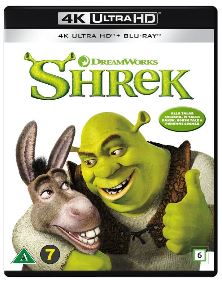 Shrek (4K Ultra HD + Blu-ray) | CDON