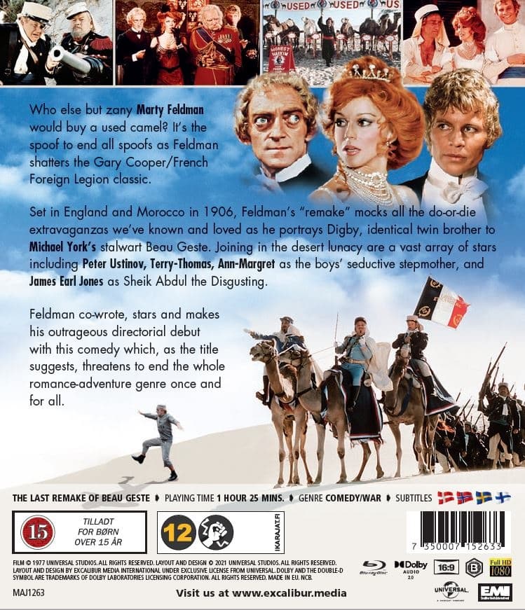 The Last Remake Of Beau Geste (Blu-ray) | CDON
