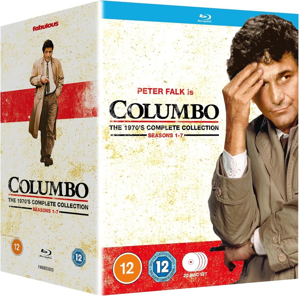 Columbo The 1970s Complete Collection Blu Ray 20 Disc Import