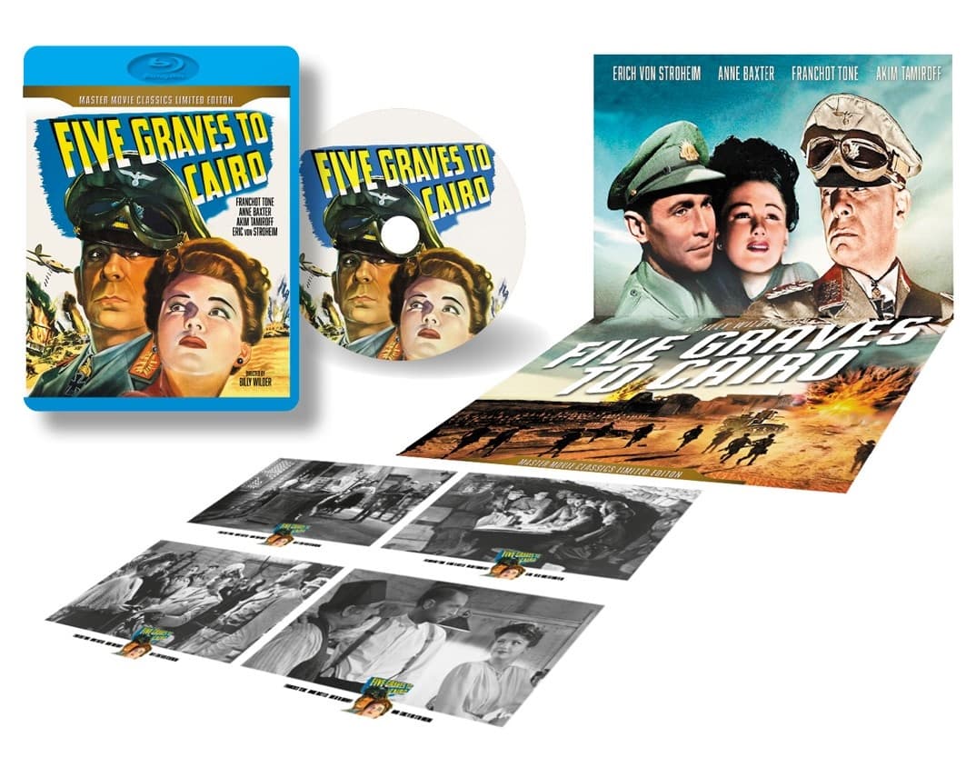 Five Graves to Cairo - Limited Edition (Blu-ray) | CDON