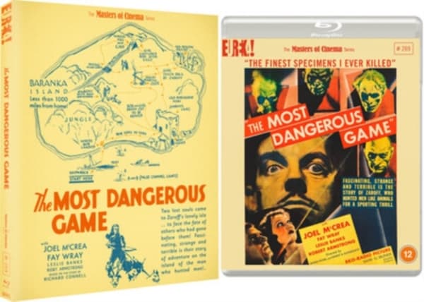 The Most Dangerous Game - The Masters of Cinema Series (Blu-ray ...
