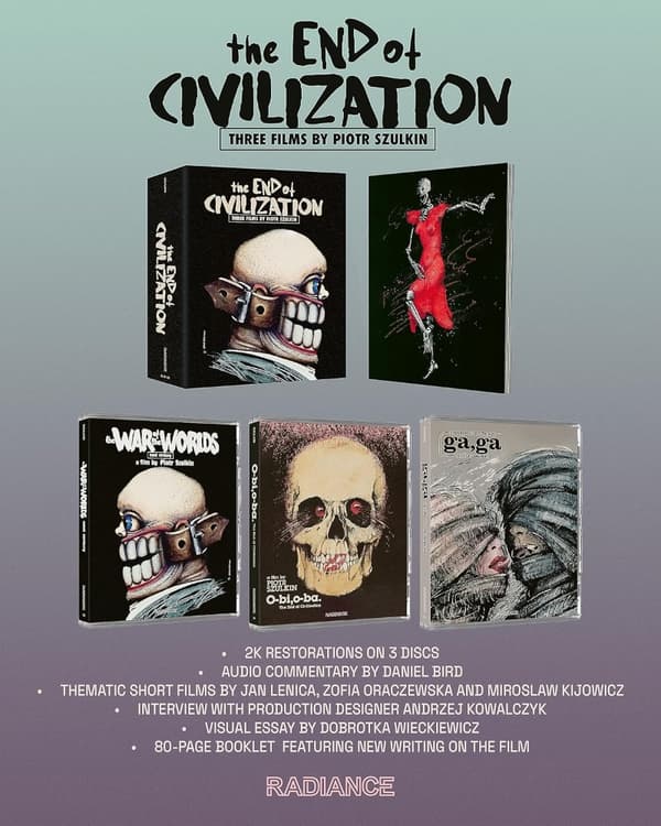 The End of Civilization: Three Films By Piotr Szulkin - Limited Edition (Blu-ray) (Import) | CDON
