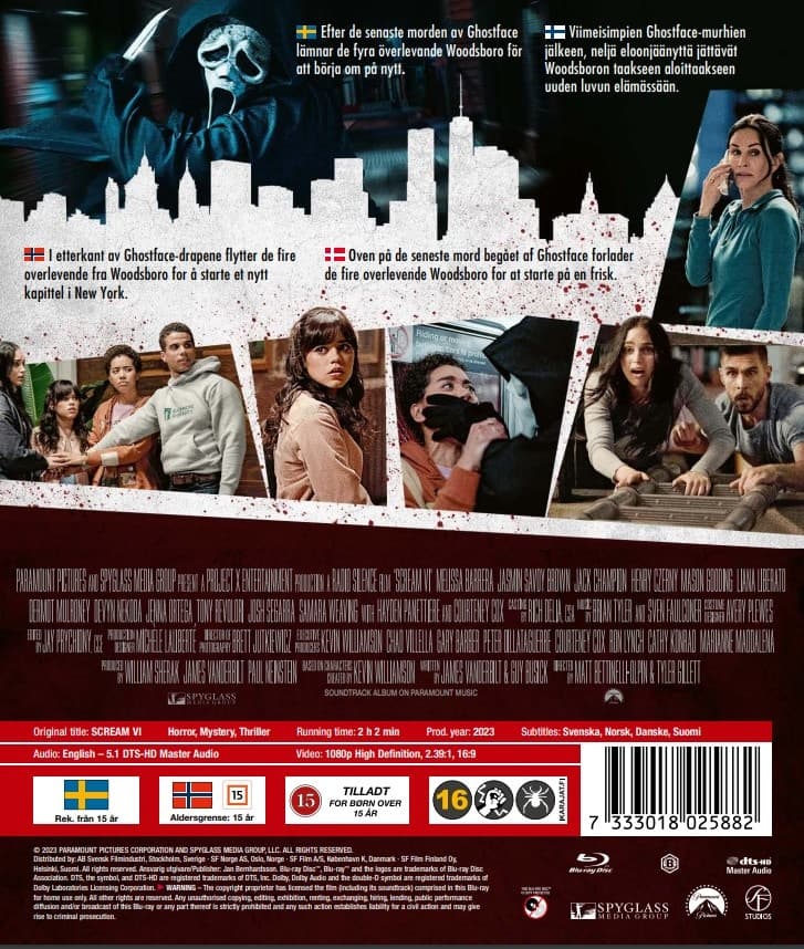 Scream 6 (Blu-ray) | CDON