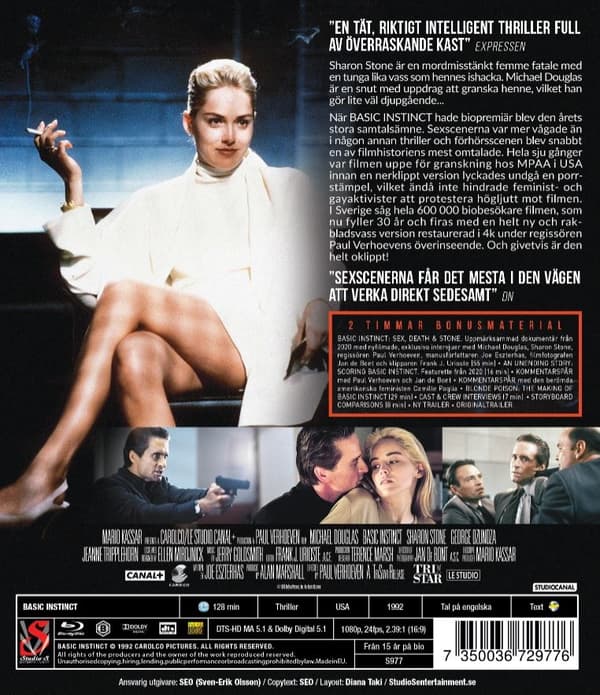 Basic Instinct (Blu-ray) | CDON