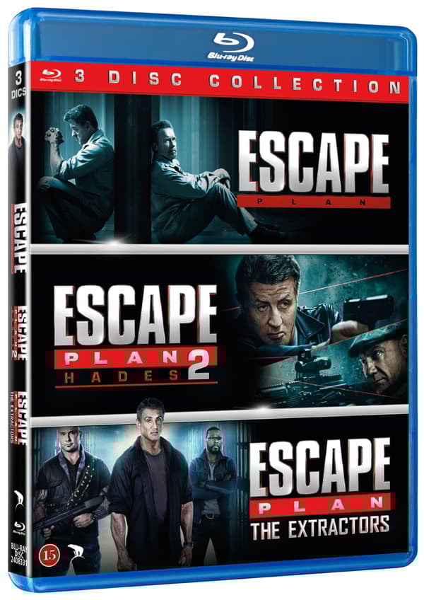 Escape Plan 1-3 (Blu-ray) | CDON
