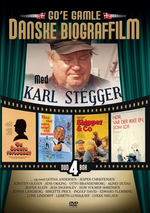 Karl Stegger - Go'e Gamle Danske Biograffilm (4 disc) | CDON