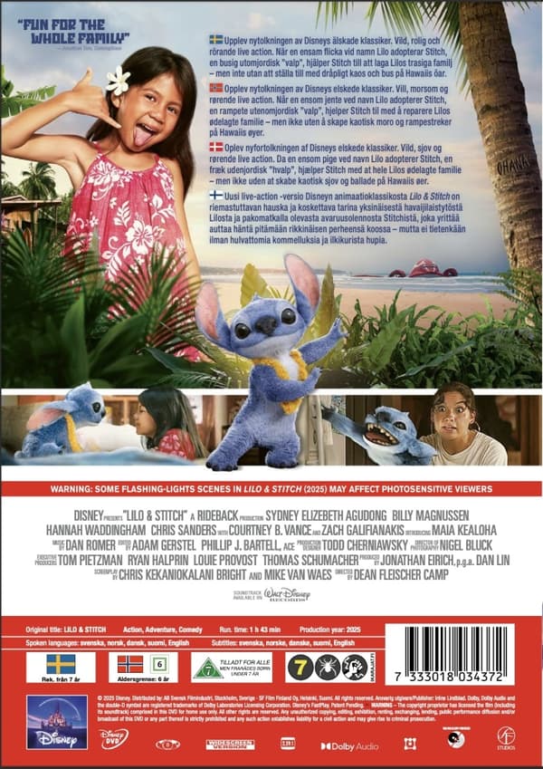 Lilo & Stitch (DVD) | CDON