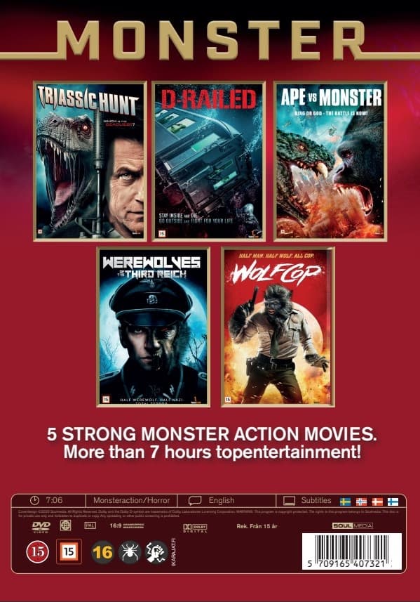 Monsters - 5 Movie Collection | CDON