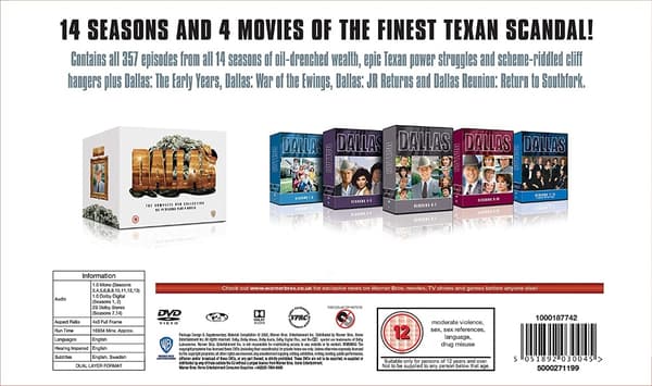 Dallas - The Complete Series - Season 1-14 (105 disc) (Import) | DVD | CDON
