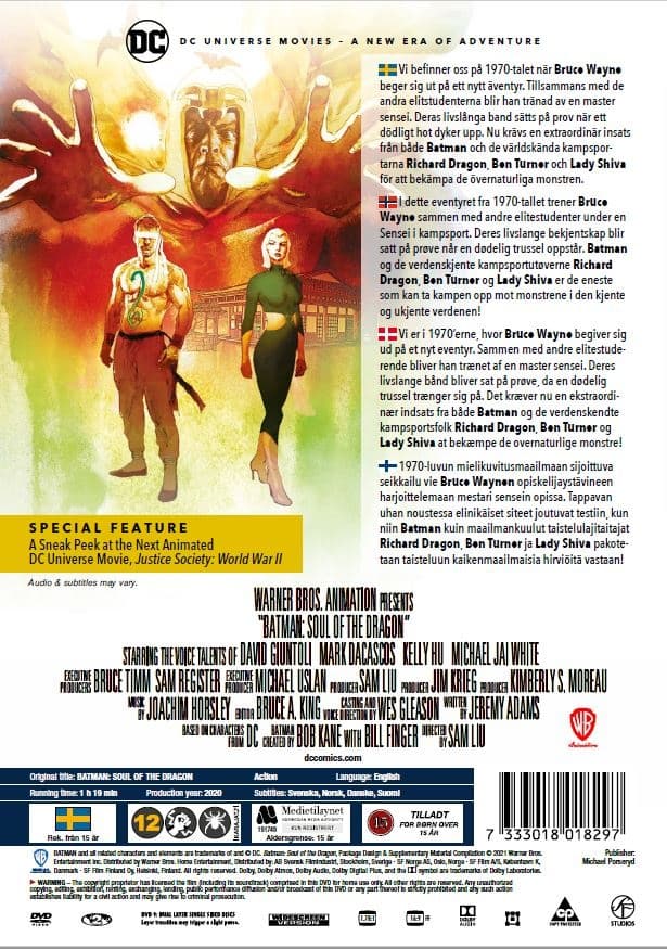 Batman: Soul Of The Dragon | CDON