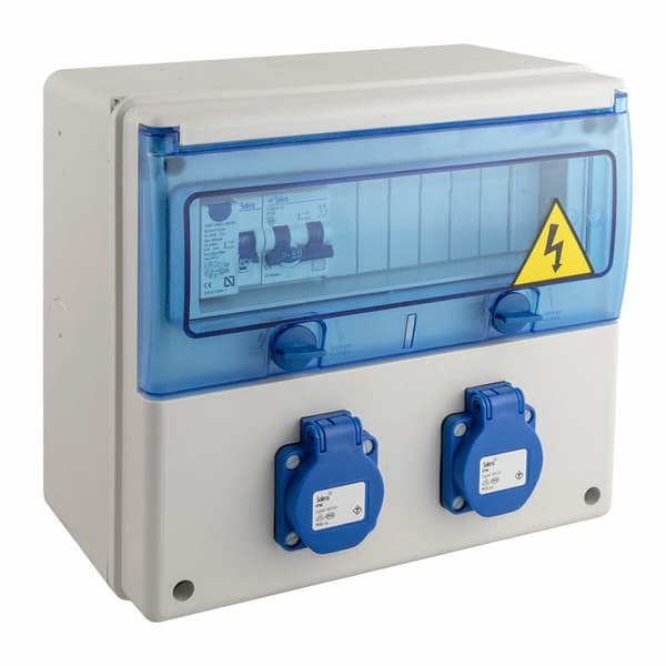 Electrical panel Solera 1311a-i25 industriell 27 x 16 x 25 cm IP54 16 A ...