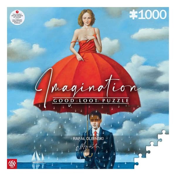 Bra Beute - Rafal Olbinski - Pussel Fantasiförsvar Mot Banalitet (1000 ...