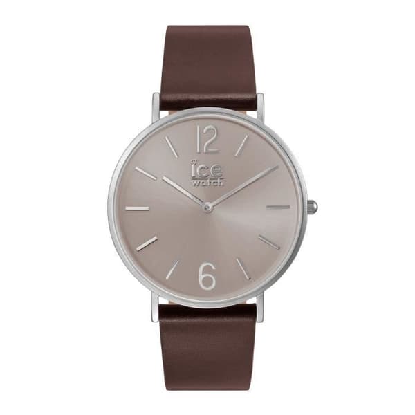 Montre ICE-WATCH CITY tanner Brown Taupe - Armbandet i slät läder ...