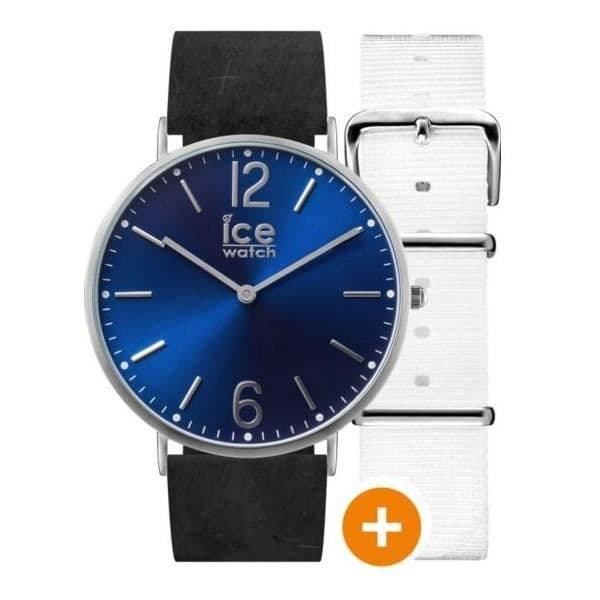 Klocka - Ice-Watch - CITY Norwich - Svart läder - Analog - Man | CDON