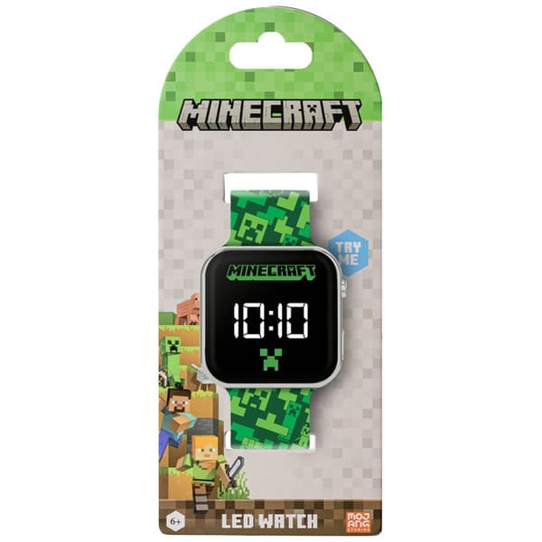 Minecraft Childrens/Kids LED Digital Watch | CDON