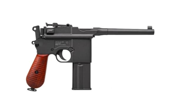 Air rifle pistol Ranger M712 BROOMHANDLE Full Auto Blowback K.4,5 BBS ...