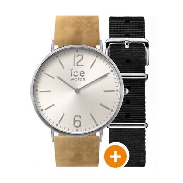 Klocka - Ice-Watch - CITY Belfast - Beige - Läder - Kvarts | CDON