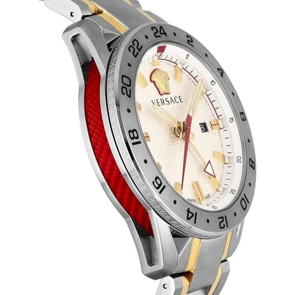 Klocka - VERSACE - Sport Tech VE2W00322 - Kvarts - Rostfritt stål - 45 ...