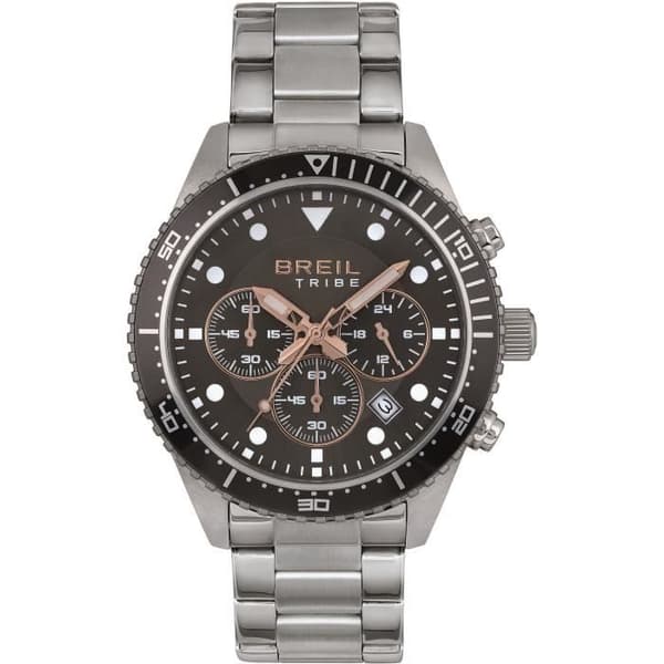 Kronografklocka - BREIL - Segel - Silver - Rostfritt stål - 10 Atm | CDON