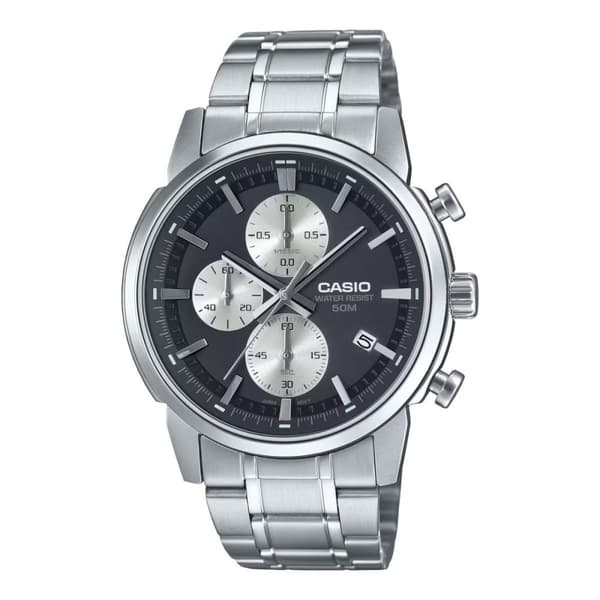 Herrklocka Casio MTP-E510D-1A2VDF Silvrig (Ø 42 mm) | CDON
