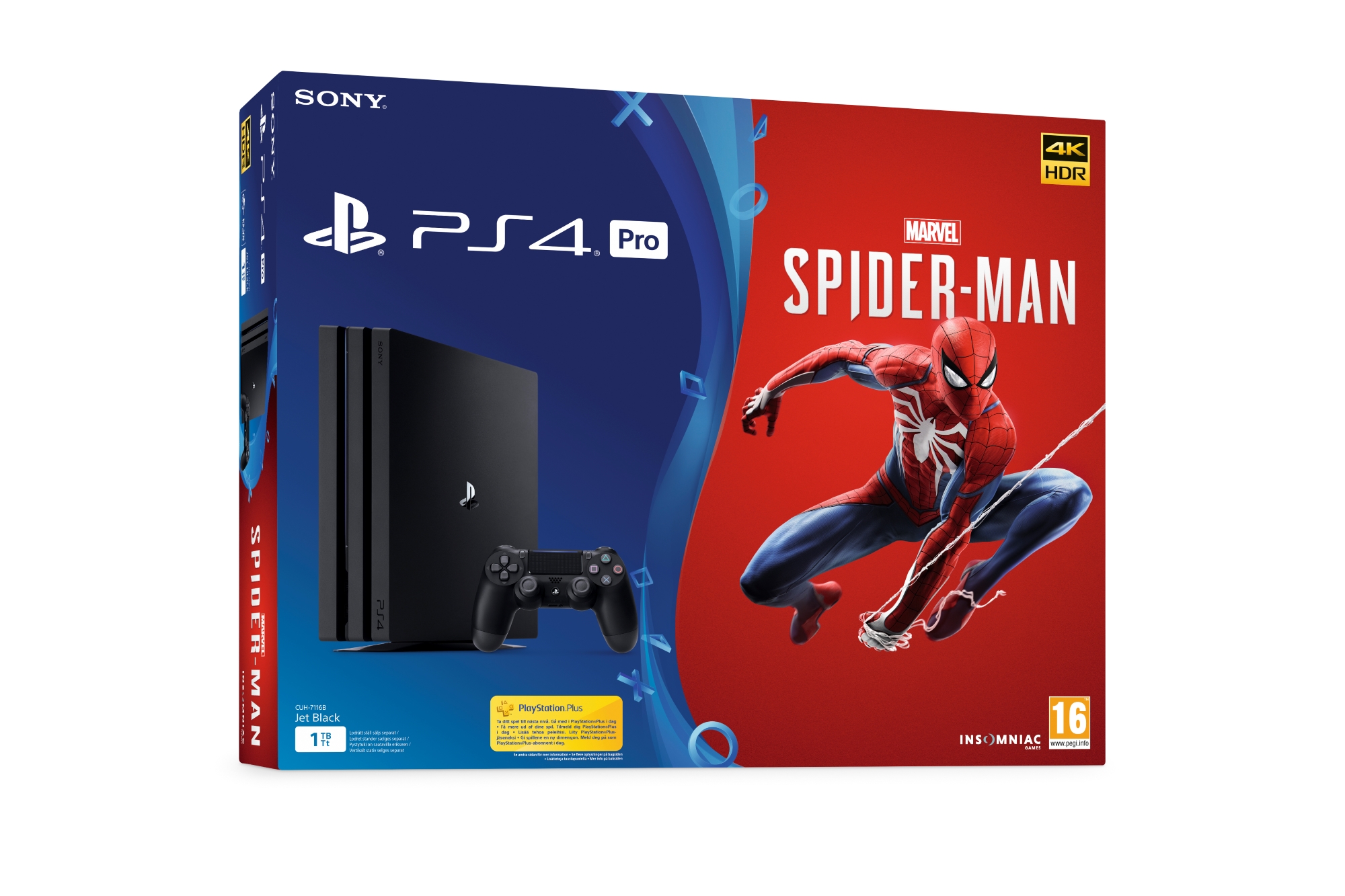 Playstation 4 Pro Spider-Man - Pelit - CDON.COM