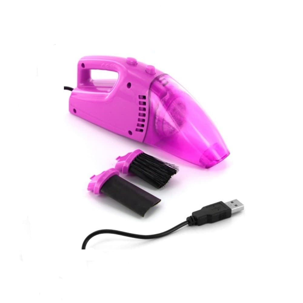 Mini Dammsugare USB Rosa | CDON