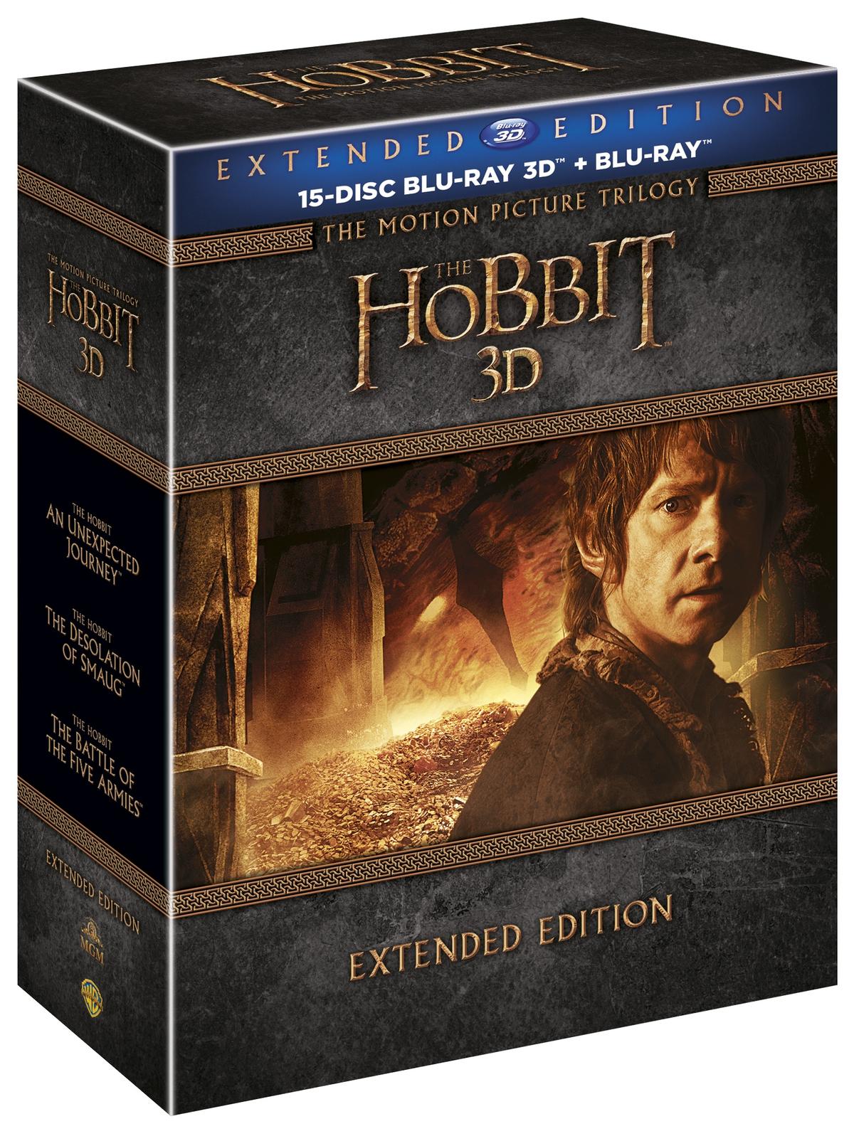 Hobbiten Filmtriologien Extended Edition 3d Blu Ray Blu Ray 15
