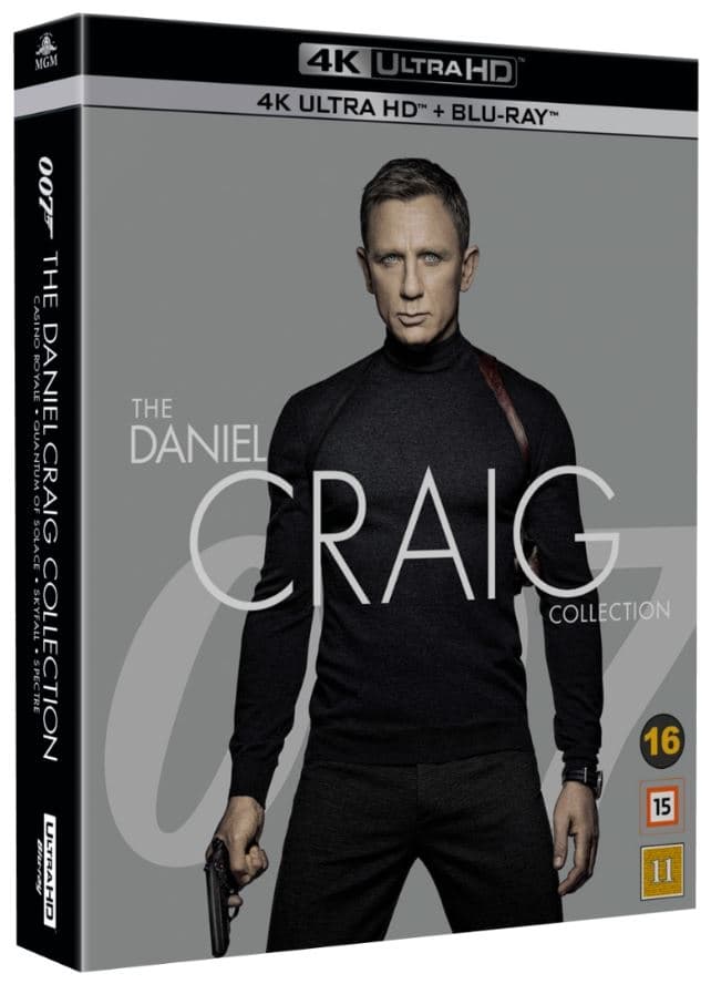 Daniel Craig Box (4K Ultra HD + Blu-ray) (8 disc) | CDON