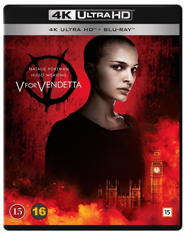 V For Vendetta (4K Ultra HD + Blu-ray) | CDON