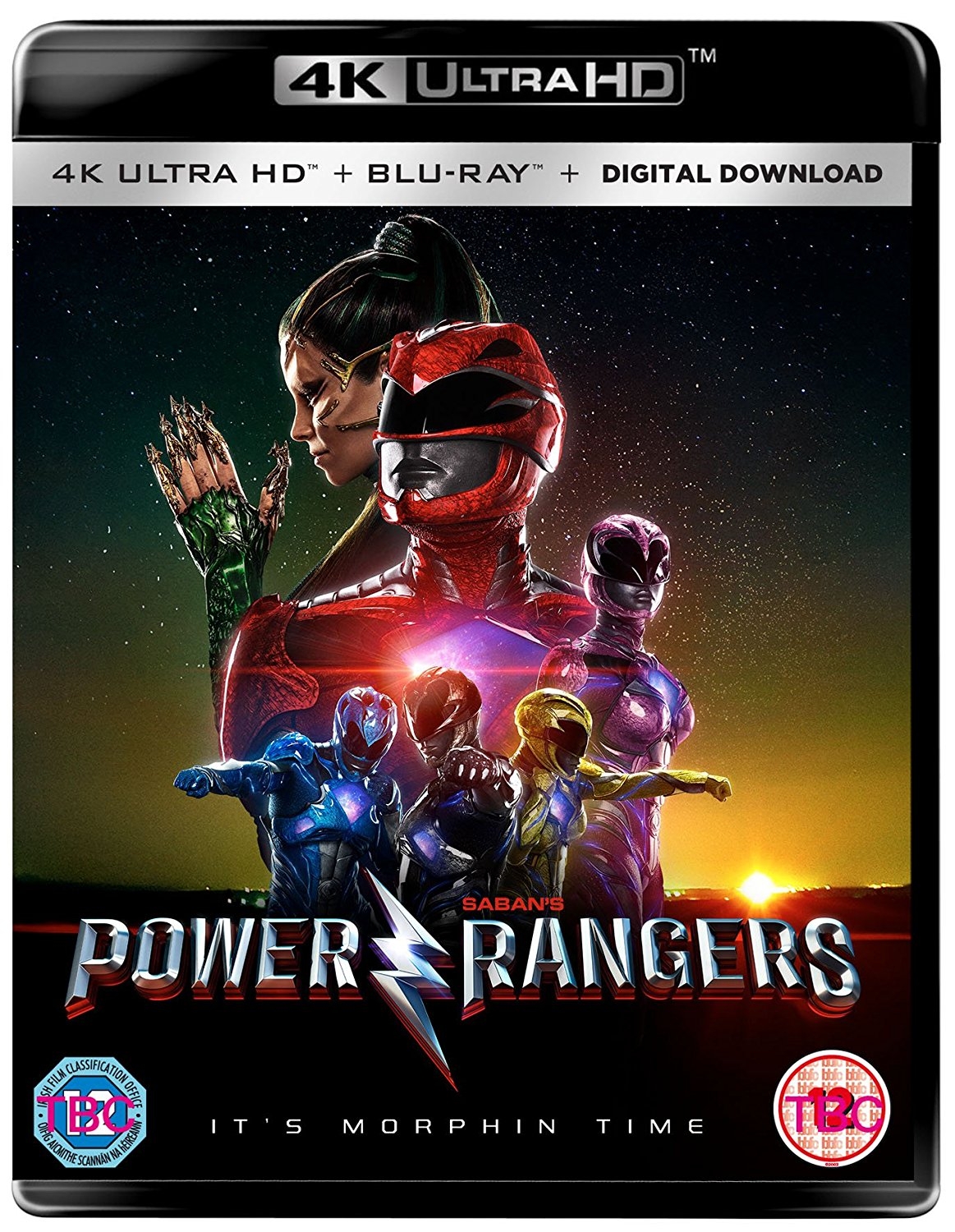 Power Rangers (4K Ultra HD + Blu-ray) (Import) - Film - CDON.COM