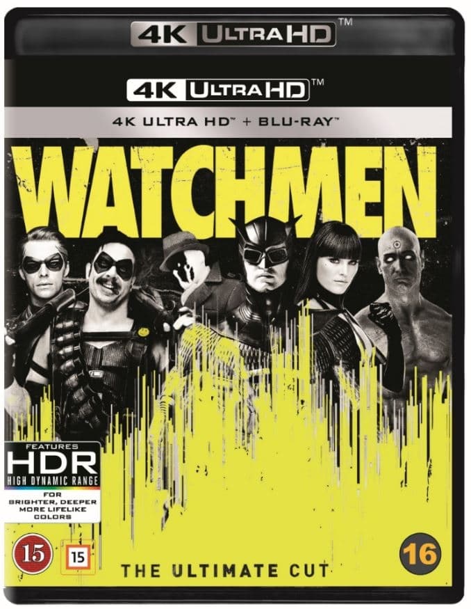 Watchmen Ultimate Cut (4K Ultra HD + Blu-ray) (2 disc) | CDON